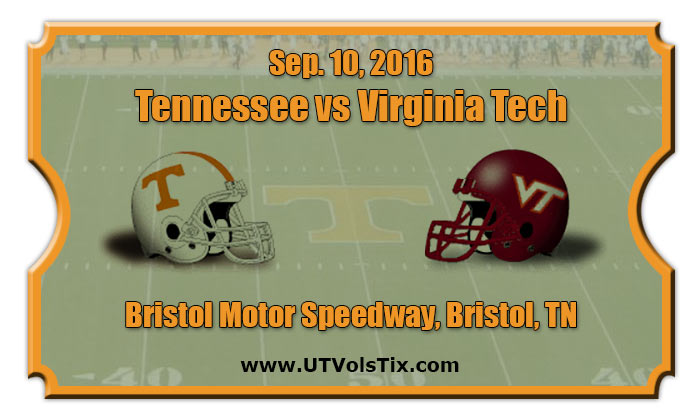 Tennessee Volunteers vs Virginia Tech Hokies Football Tickets | Sep. 10 ... Tennessee Volunteers vs Virginia Tech Hokies Football Tickets | Sep. 10 ...